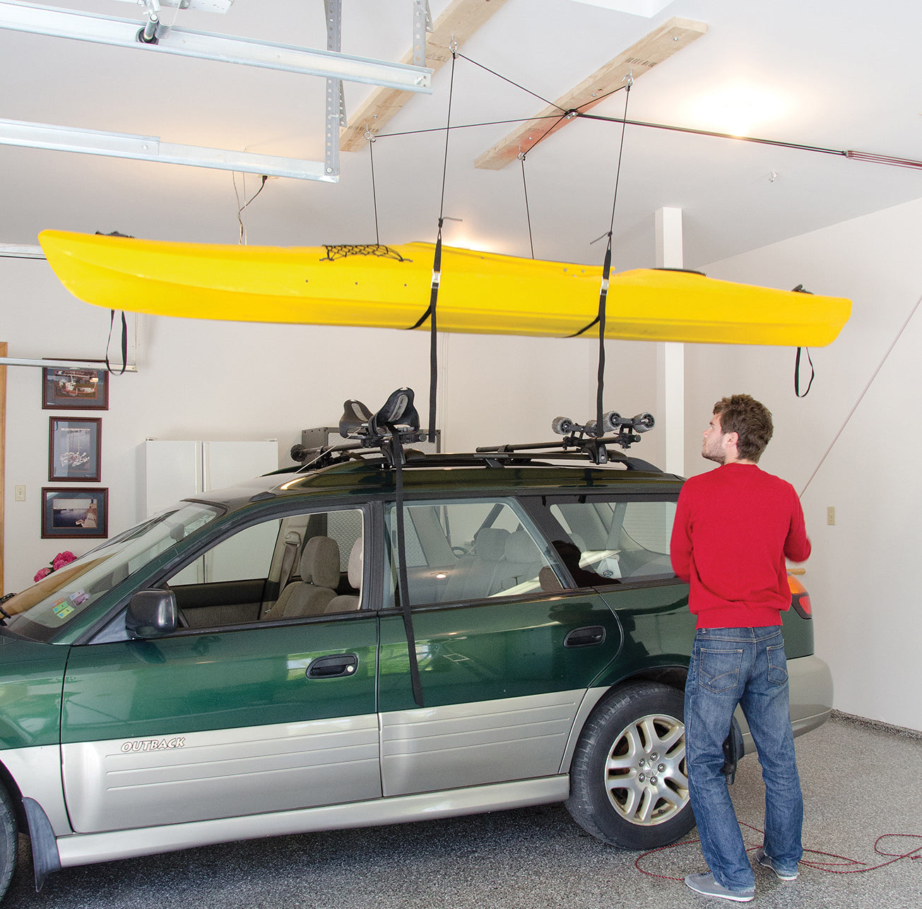 Suspenz Ceiling Hoist - The Kayak Centre