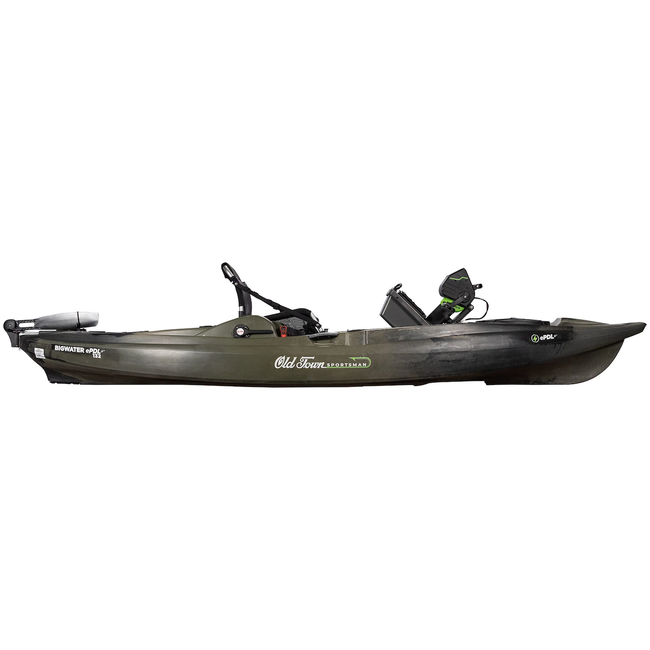 Old Town Sportsman Bigwater ePDL+ 132 Fishing Kayak - The Kayak Centre