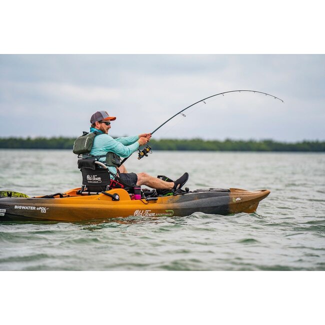 Old Town Sportsman Bigwater ePDL+ 132 Fishing Kayak - The Kayak Centre