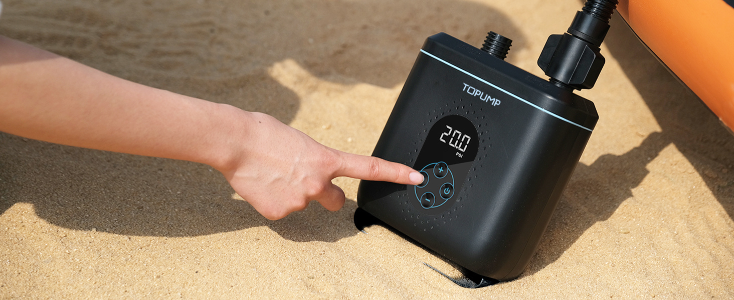 Electric Paddleboard Pump - 20 PSI - The Kayak Centre