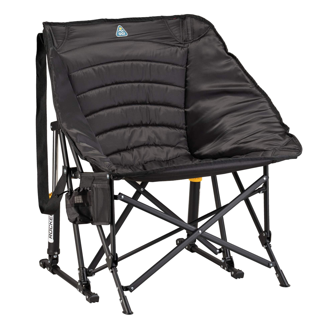 GCI Outdoor Black Puff Rocker