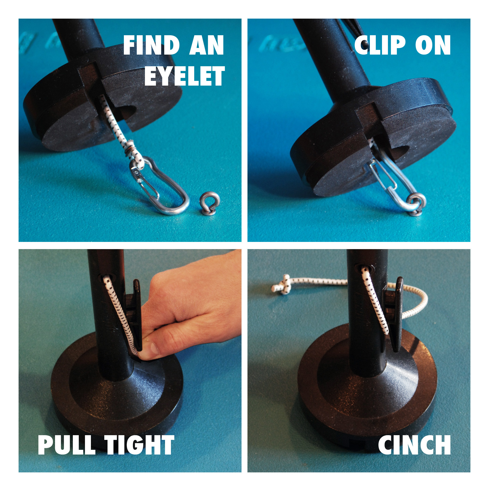 Kayalite XT Dual Height Stern Light Kit - The Kayak Centre