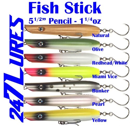 247 Lures - Fish Stick Lure - The Kayak Centre