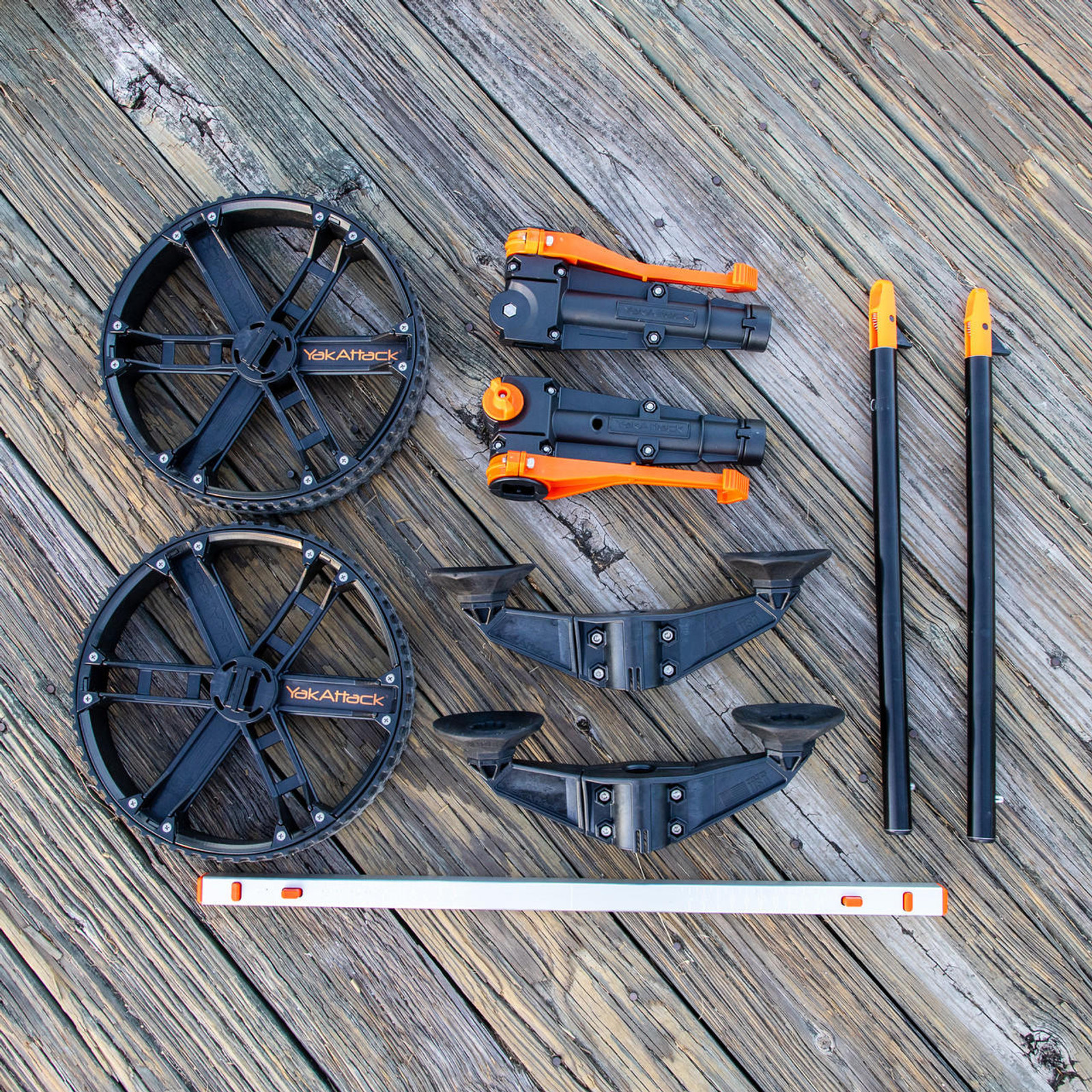 YakAttack TowNStow Scupper Kayak Cart - The Kayak Centre