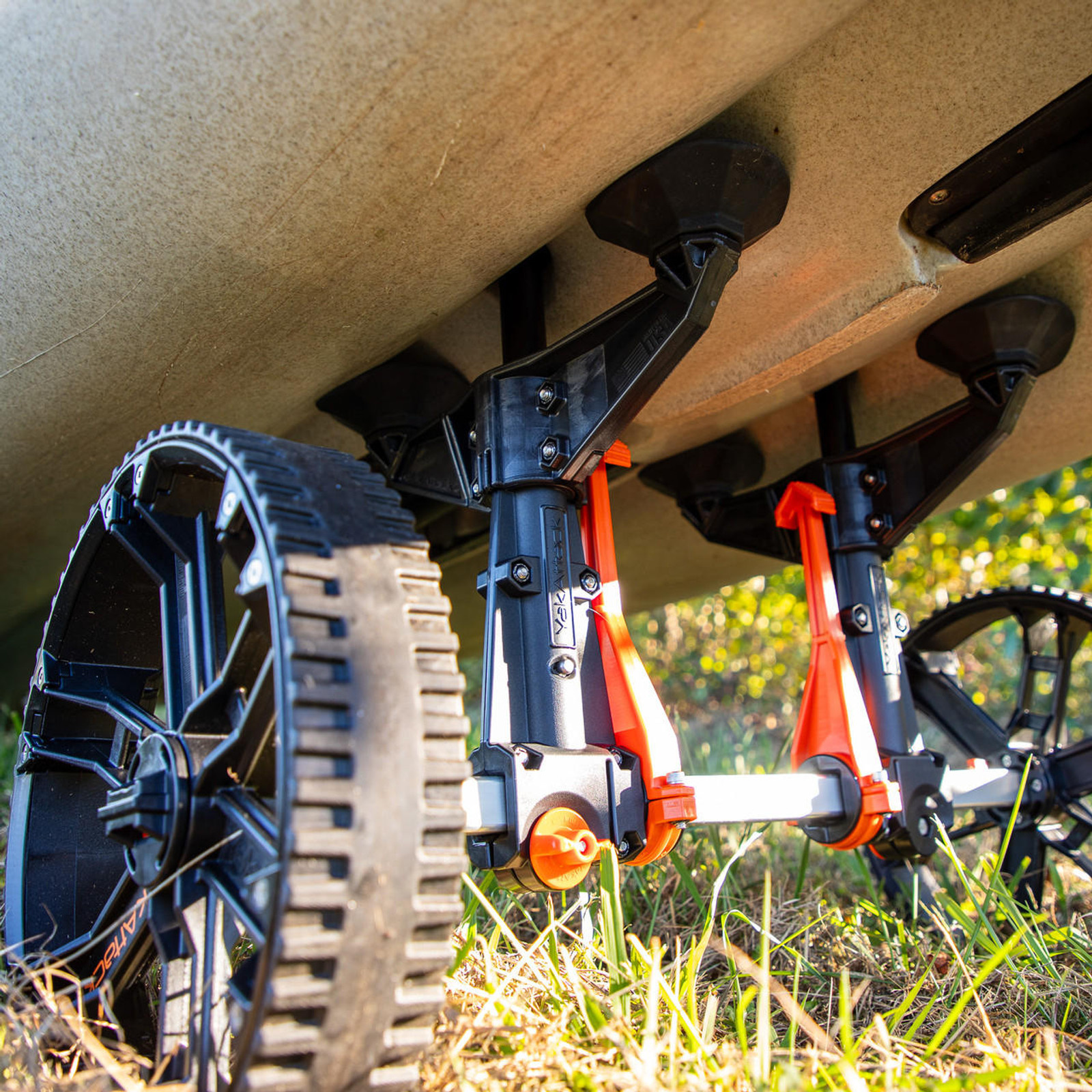 YakAttack TowNStow Scupper Kayak Cart - The Kayak Centre