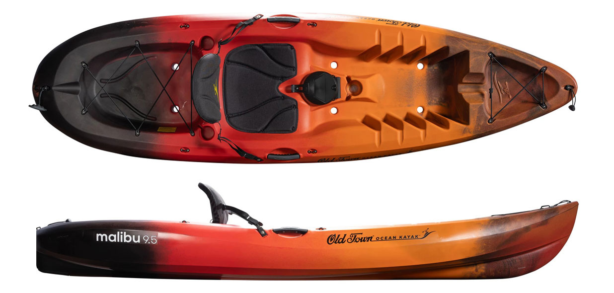 Ocean Kayak Malibu 9.5 Sit-on-Top Kayak - The Kayak Centre