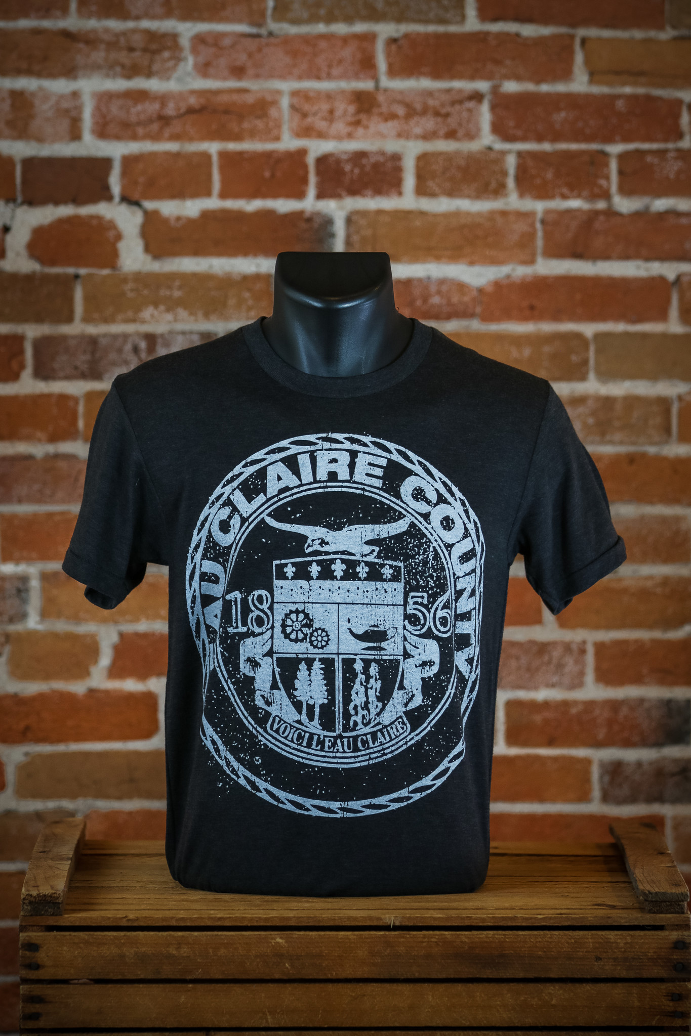 County Seal Tee - Vintage Black - The Local Store