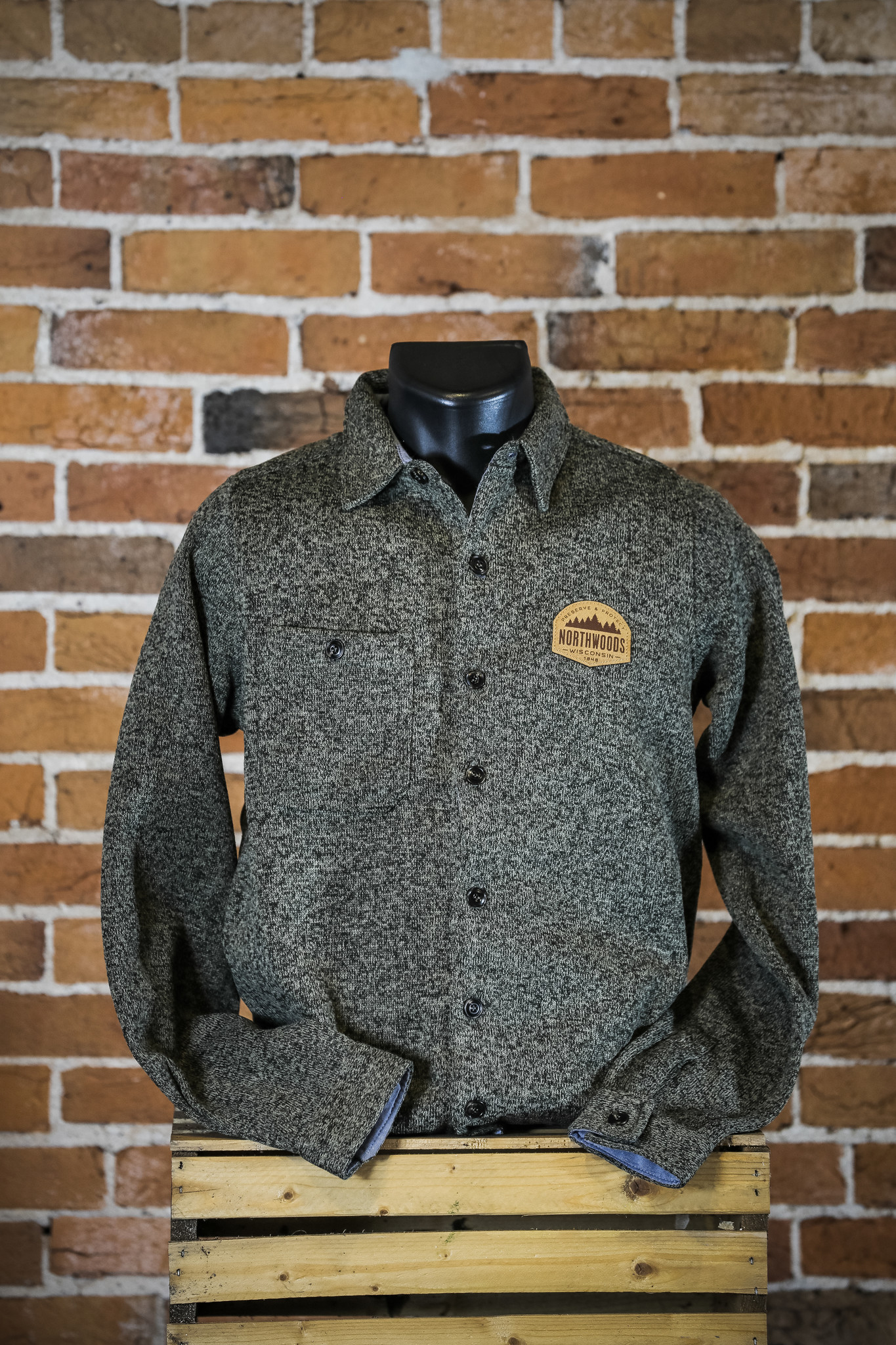 Sweater Fleece Button-Up - Northwoods Wisconsin - The Local Store