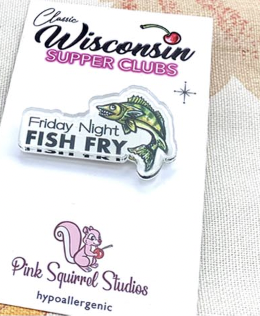 Friday Night Fish Fry Pin - The Local Store