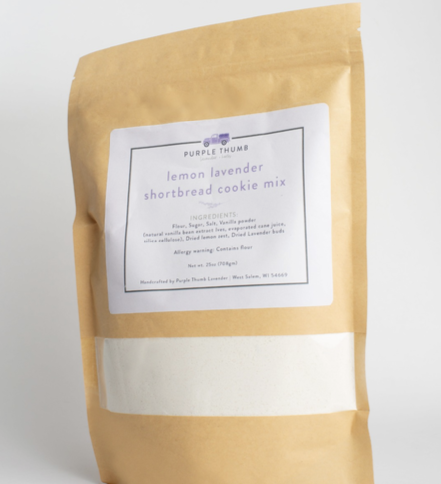 Lavender Shortbread Cookie Mix - The Local Store