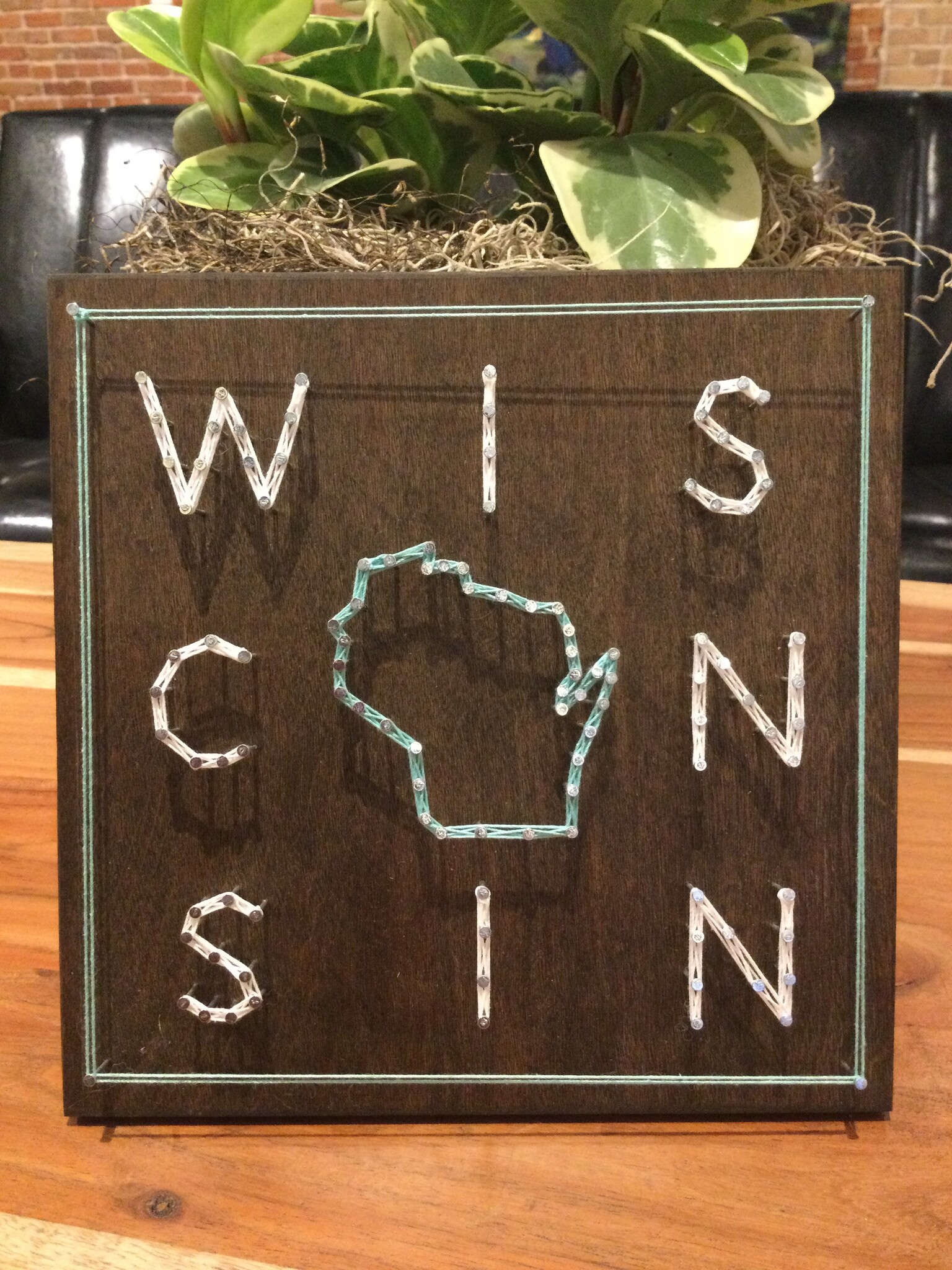 String Art - Wisconsin Outline - The Local Store