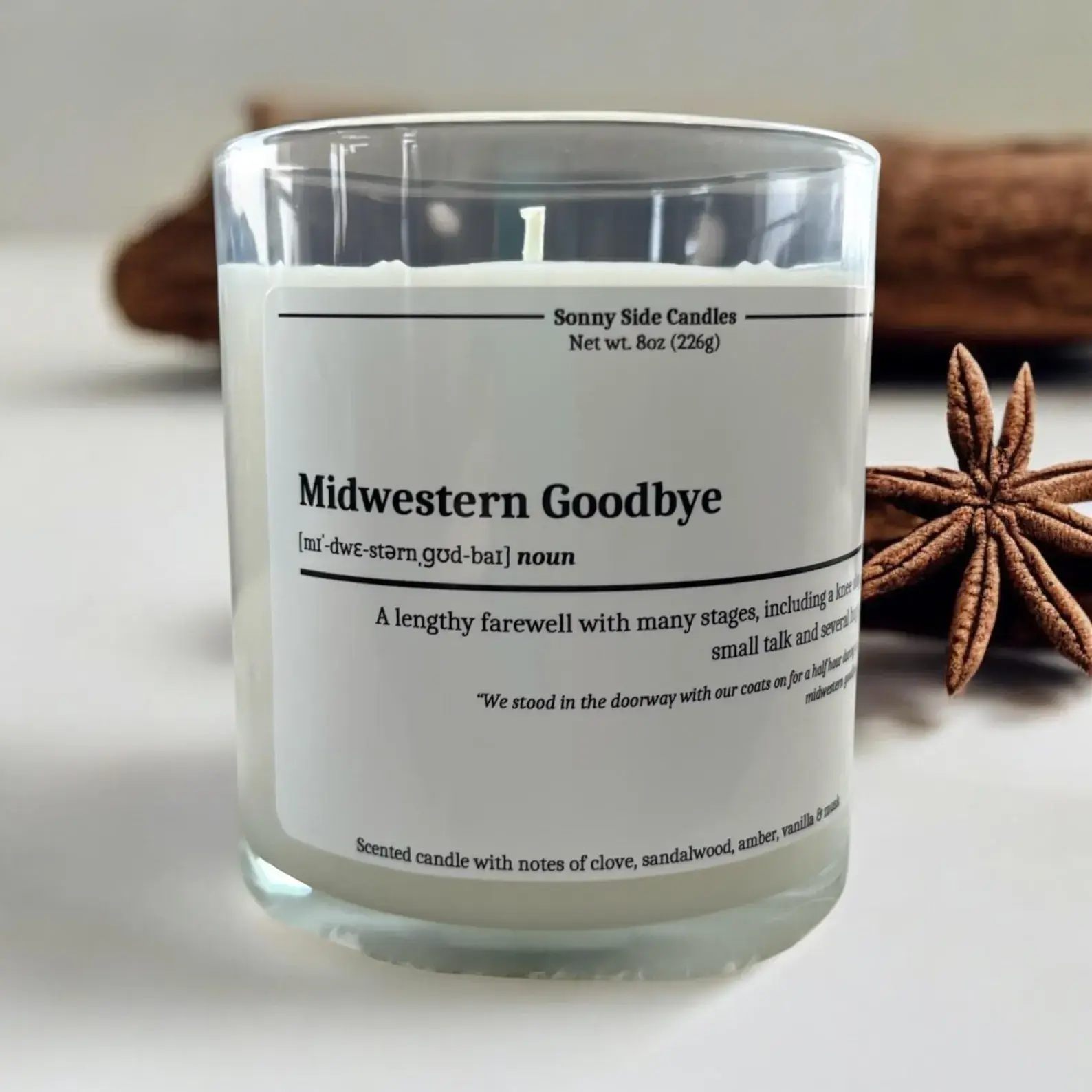 Candle - Midwestern Goodbye (6oz) - The Local Store