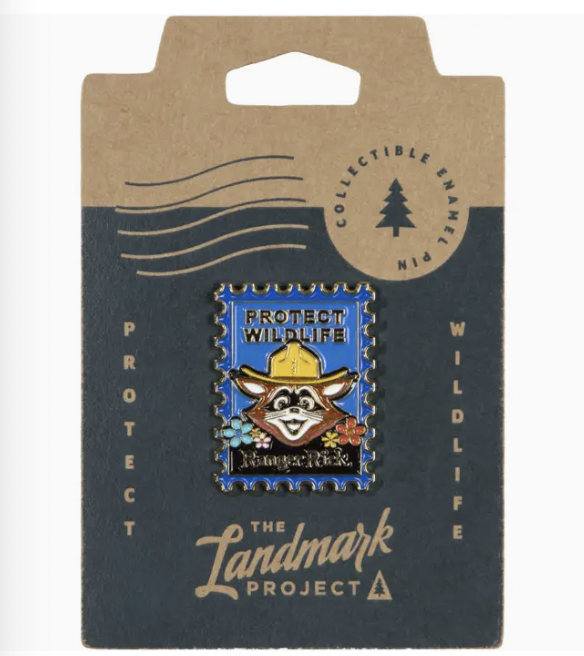 Ranger Rick Postage Stamp Pin - The Local Store