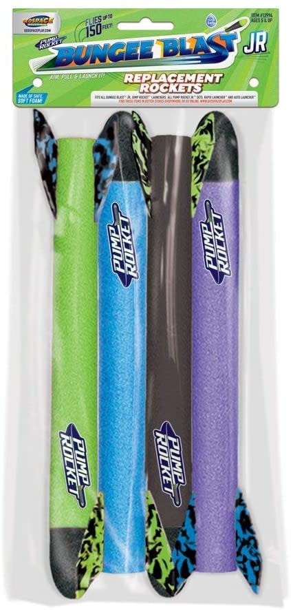 GeoSpace Jump/Bungee Rocket Replacement-5 pack - Monkey Mountain Toys ...