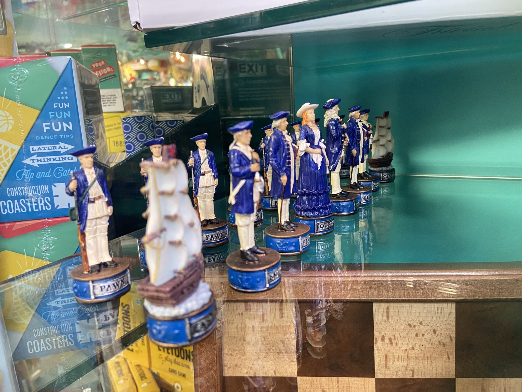Resin Chess Pieces - Napoleon - Monkey Mountain Toys & Games