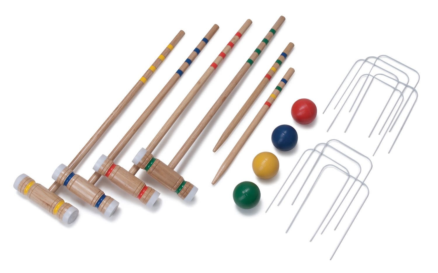 Deluxe Wooden Croquet Set (4 Player) - Monkey Mountain Toys & Games