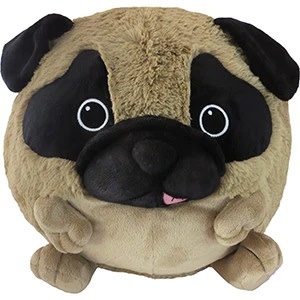Squishable Mini Squishable Pug - Monkey Mountain Toys & Games