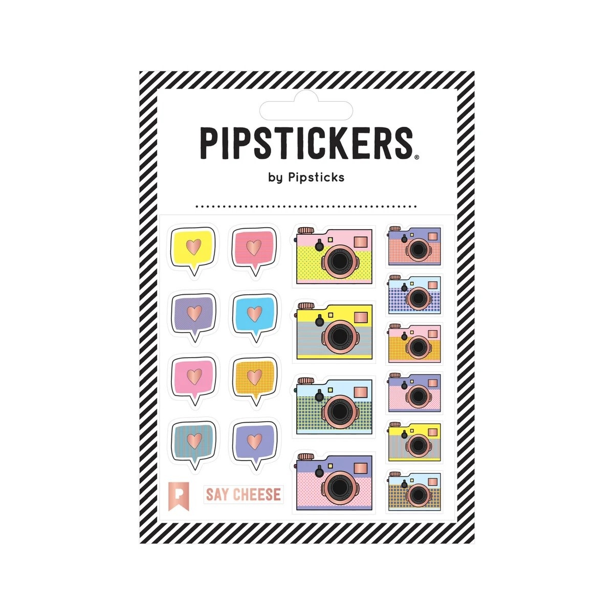 Pipsticks STICKER/Say Cheese! - Monkey Mountain Toys & Games