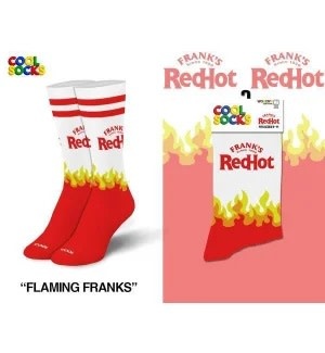 Cool Socks SOCKS/Franks Red Hot Logo - Monkey Mountain Toys & Games