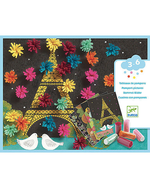 DJECO An explosion of pompons - Monkey Mountain Toys & Games