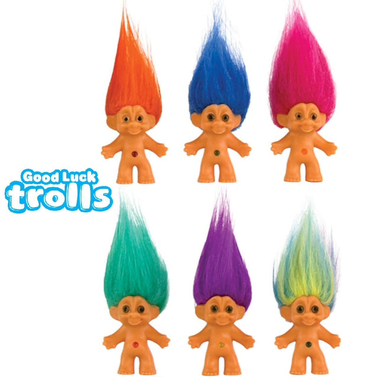 World's Smallest World's Smallest Good Luck Trolls Asst. - Monkey ...
