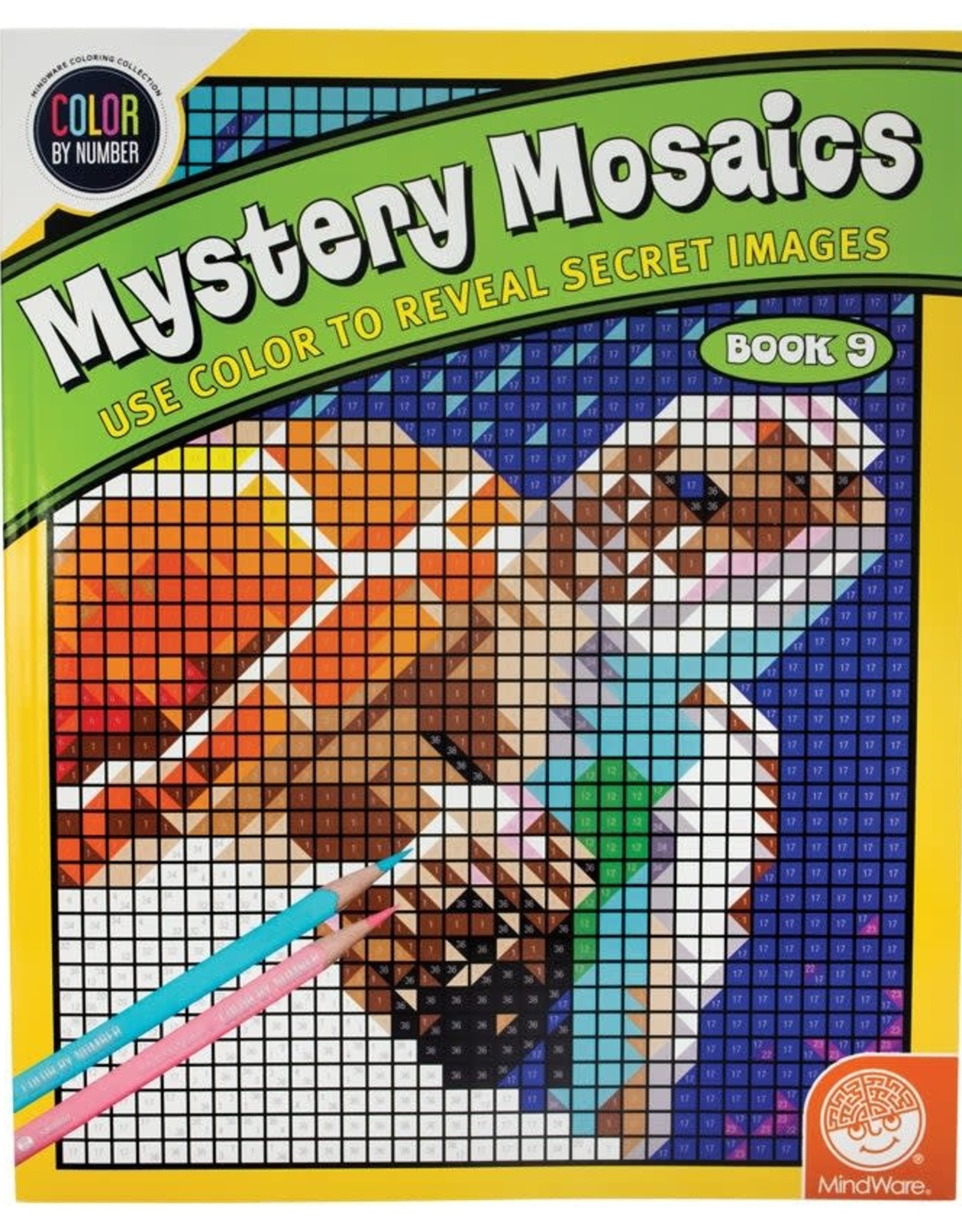 MindWare Mystery Mosaic: Book 9 - Monkey Mountain Toys & Games
