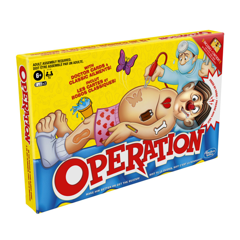 Hasbro OPERATION ( Bilingual ) - Monkey Mountain Toys & Games