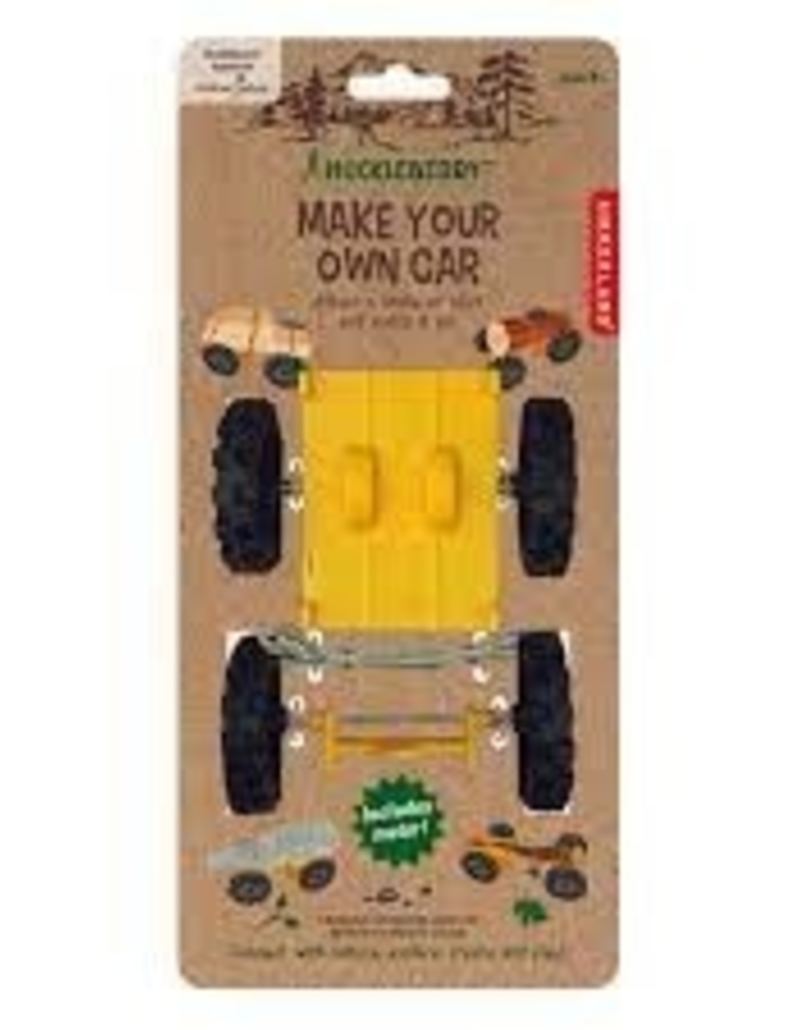 Kikkerland Make Your Own Car - Monkey Mountain Toys & Games