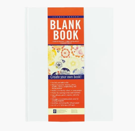 Peter Pauper Press BLANK BOOK/WHITE - Monkey Mountain Toys & Games