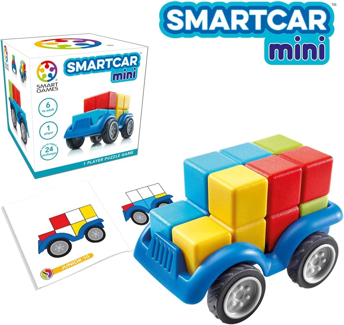 Smart Games SMART CAR MINI - 48 CHALLENGES - Monkey Mountain Toys & Games