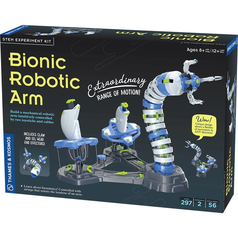 Thames & Kosmos BIONIC ROBOTIC ARM - Monkey Mountain Toys & Games