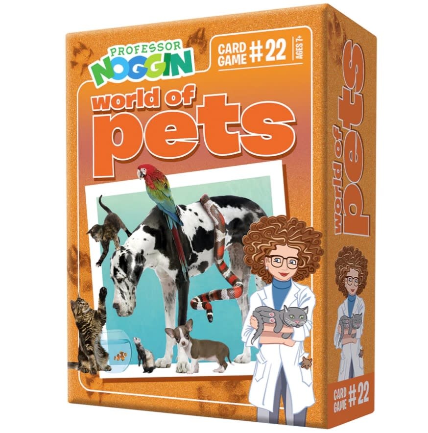 Prof. Noggin World of Pets - Monkey Mountain Toys & Games