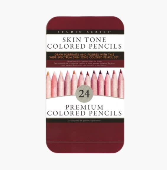 Peter Pauper Press SKIN TONE COLORED PENCILS/24 - Monkey Mountain Toys ...