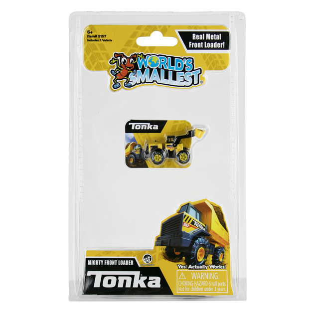 World's Smallest World's Smallest Tonka Front Loader - Monkey Mountain ...