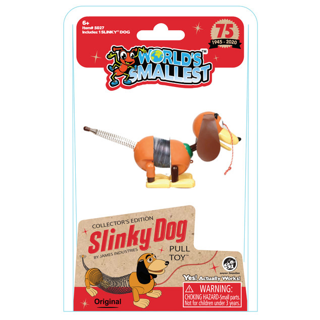 World's Smallest World's Smallest Slinky Dog - Monkey Mountain Toys & Games