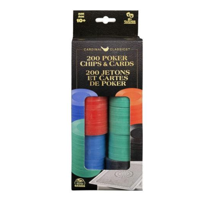 POKER CHIPS (2g) SET - Monkey Mountain Toys & Games