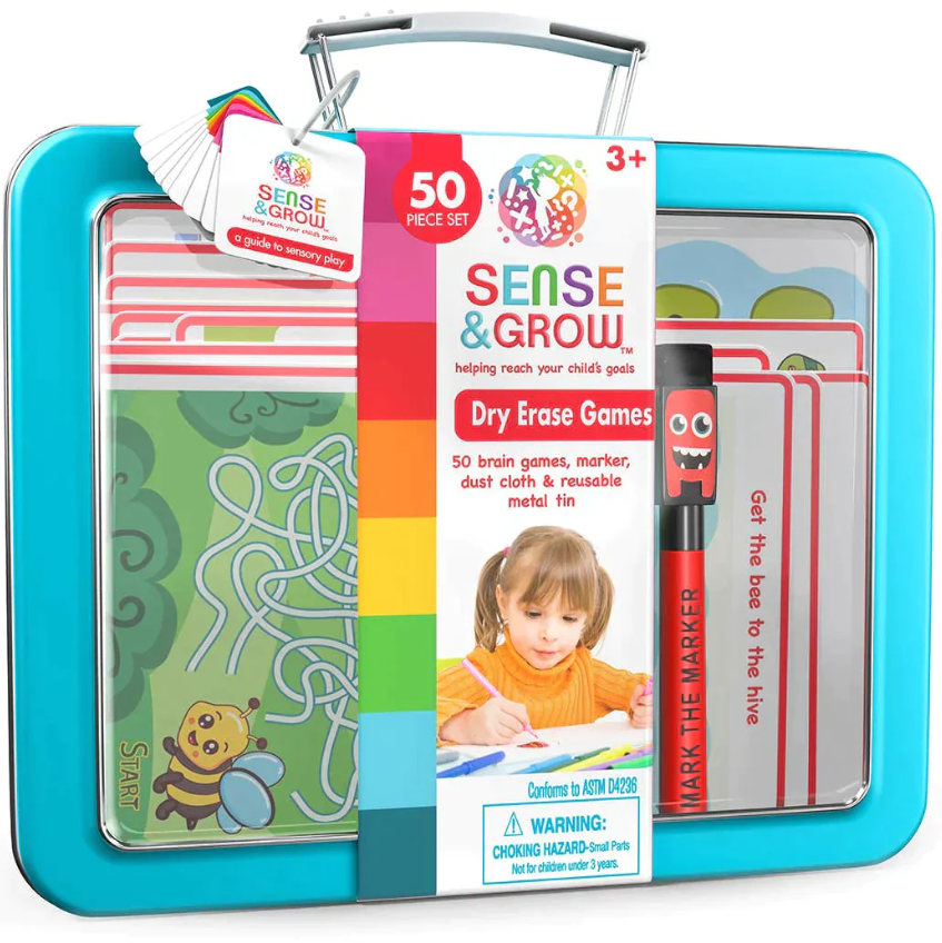 Creative Kids Sense and Grow - Dry Erase Games - Monkey Mountain Toys ...