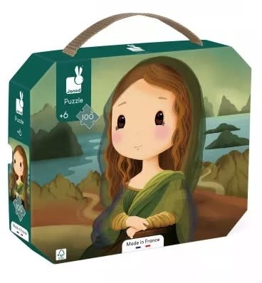 Janod INSPIRED BY LEONARDO DA VINCI 100pc - Monkey Mountain Toys & Games