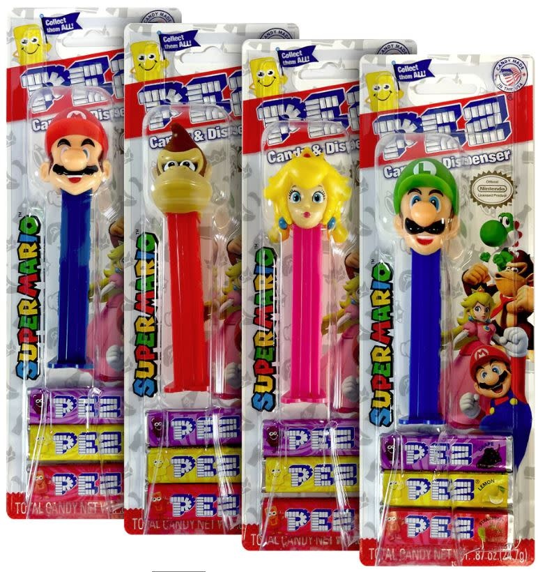 Pez Pez Blister Pack Nintendo .87oz Asst. - Monkey Mountain Toys & Games