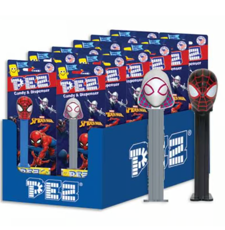 Pez Pez Blister Pack Spider-Man Assortment - Monkey Mountain Toys & Games