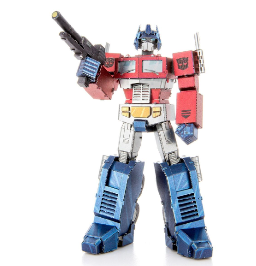 MetalEarth M.E. Transformers - Optimus Prime™ - Monkey Mountain Toys ...