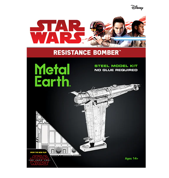 MetalEarth M.E. Star Wars - Resistance Bomber - Monkey Mountain Toys ...