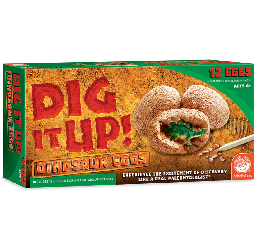MindWare Dig It Up! Dinosaur Eggs - Monkey Mountain Toys & Games