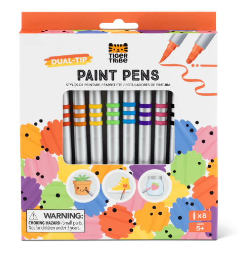 Tiger Tribe Dual-Tip Paint Pens - Monkey Mountain Toys & Games