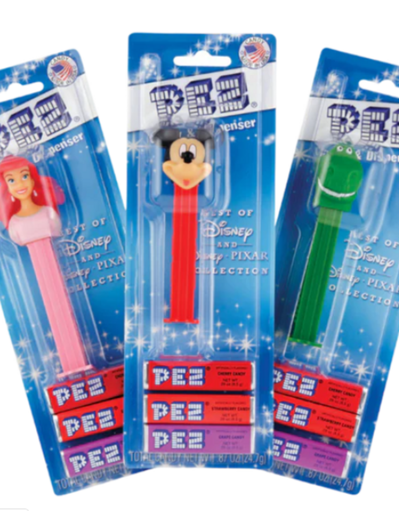 Pez Pez Blister Pack Disney Asst. - Monkey Mountain Toys & Games
