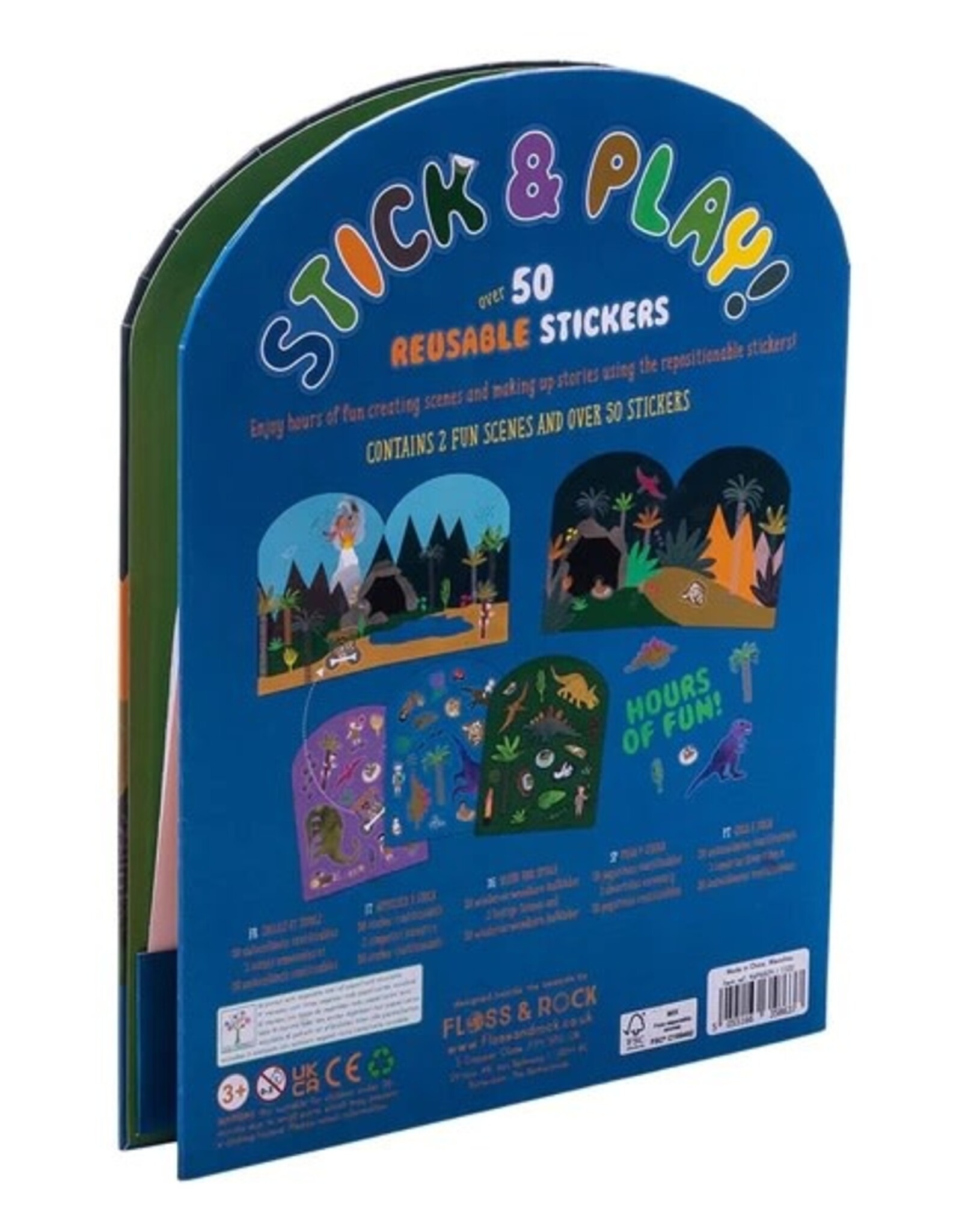 Floss & Rock DINO STICK & PLAY - Monkey Mountain Toys & Games