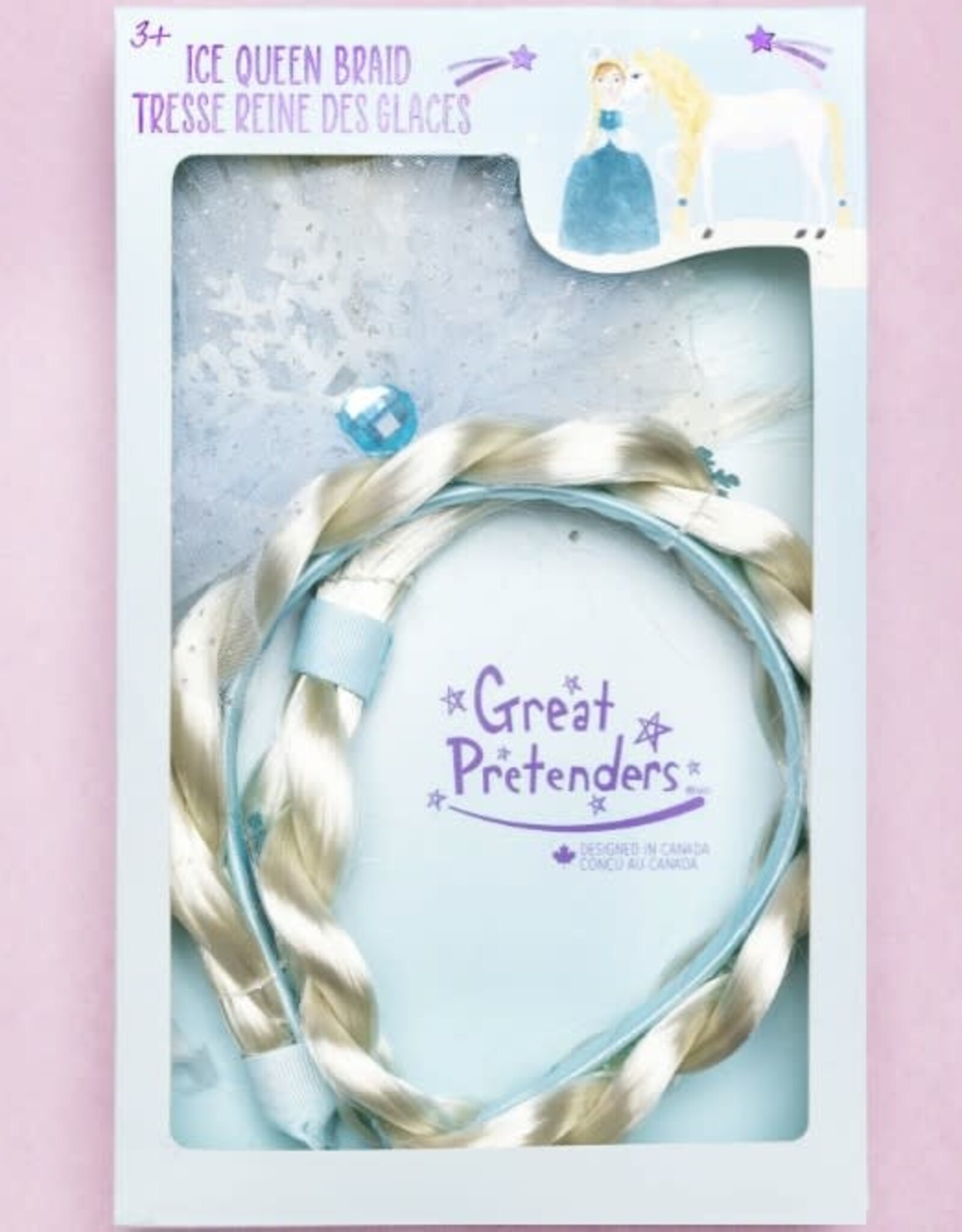 Great Pretenders Ice Queen Princess Hair Braid - Monkey Mountain Toys ...