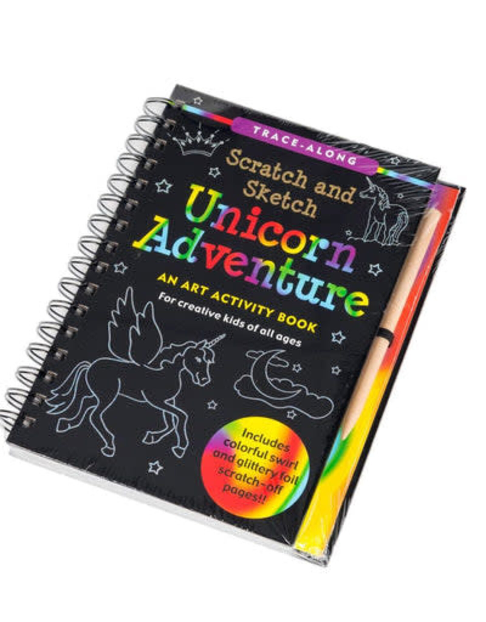 Peter Pauper Press UNICORN ADVENTURE SCRATCH AND SKETCH - Monkey ...