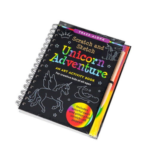 Peter Pauper Press UNICORN ADVENTURE SCRATCH AND SKETCH - Monkey ...
