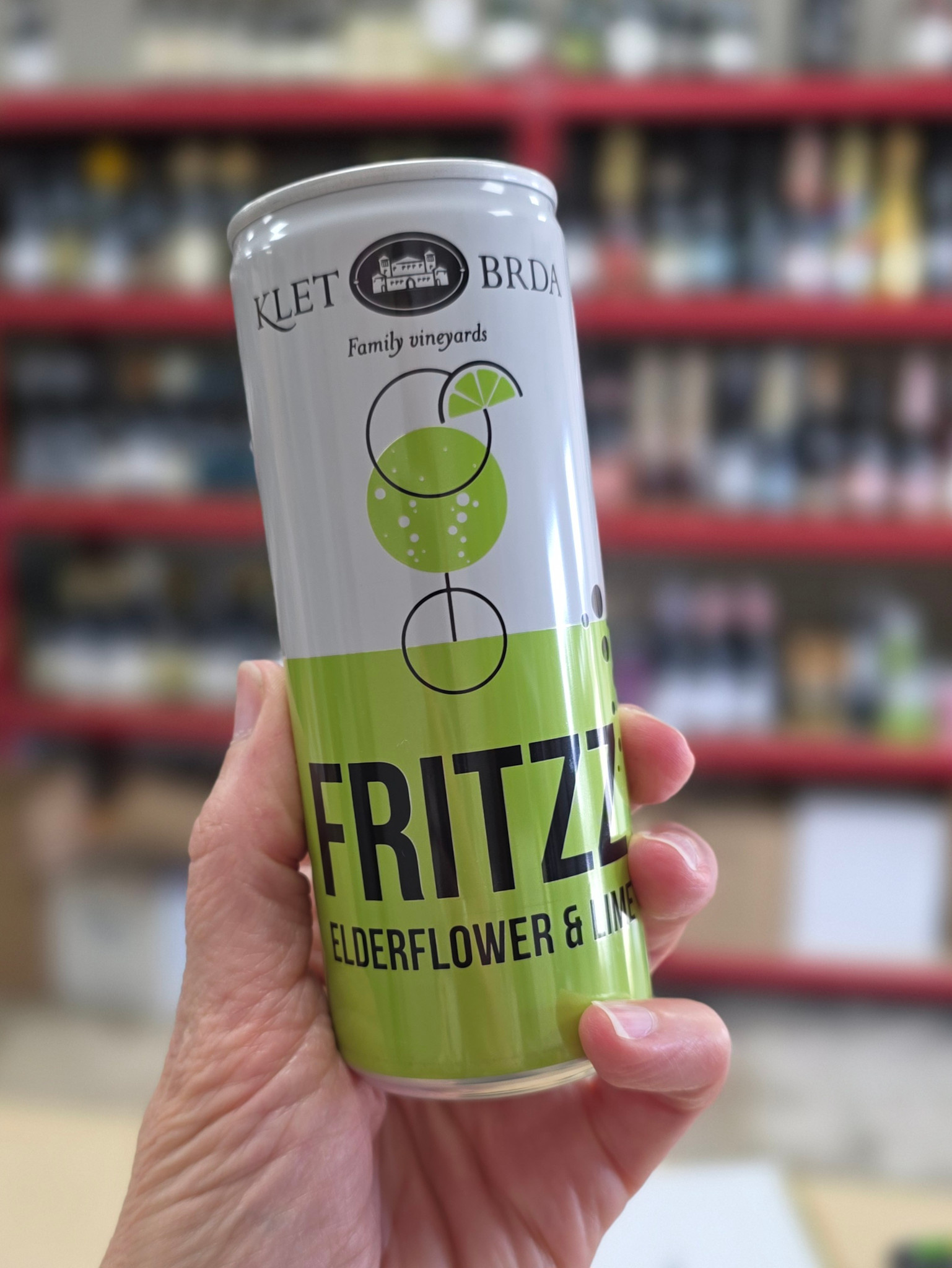 Fritzz Elderflower & Lime 250ml can - MF Chappell Wine Merchant